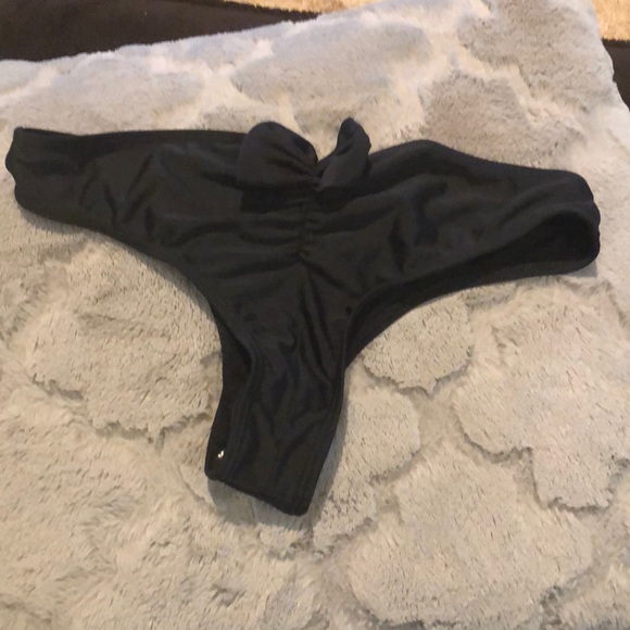 Swim | Cheeky Ruched Bow Bikini Bottoms | Poshmark